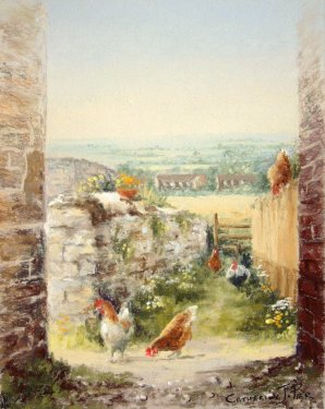 Landscape Paintings of the Cotswolds and Wiltshire Countryside by well ...